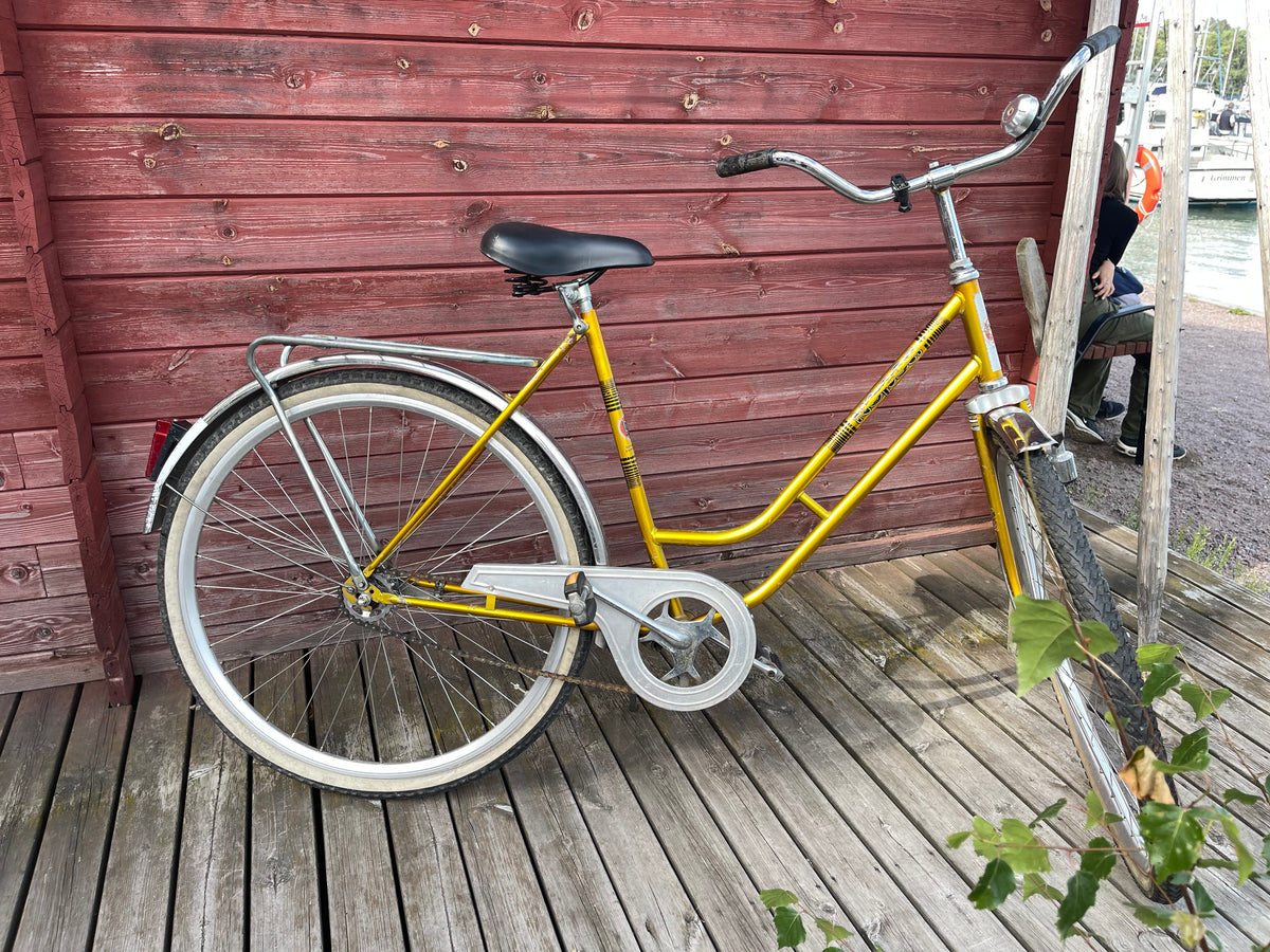 Nopsa gul cykel 🚴 – Villa Vintage